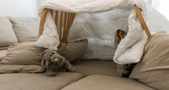 How To Build An Epic Pillow Fort - Support for Stepdads